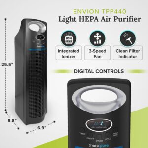 ENVION Therapure HEPA Home Air Purifier, Black