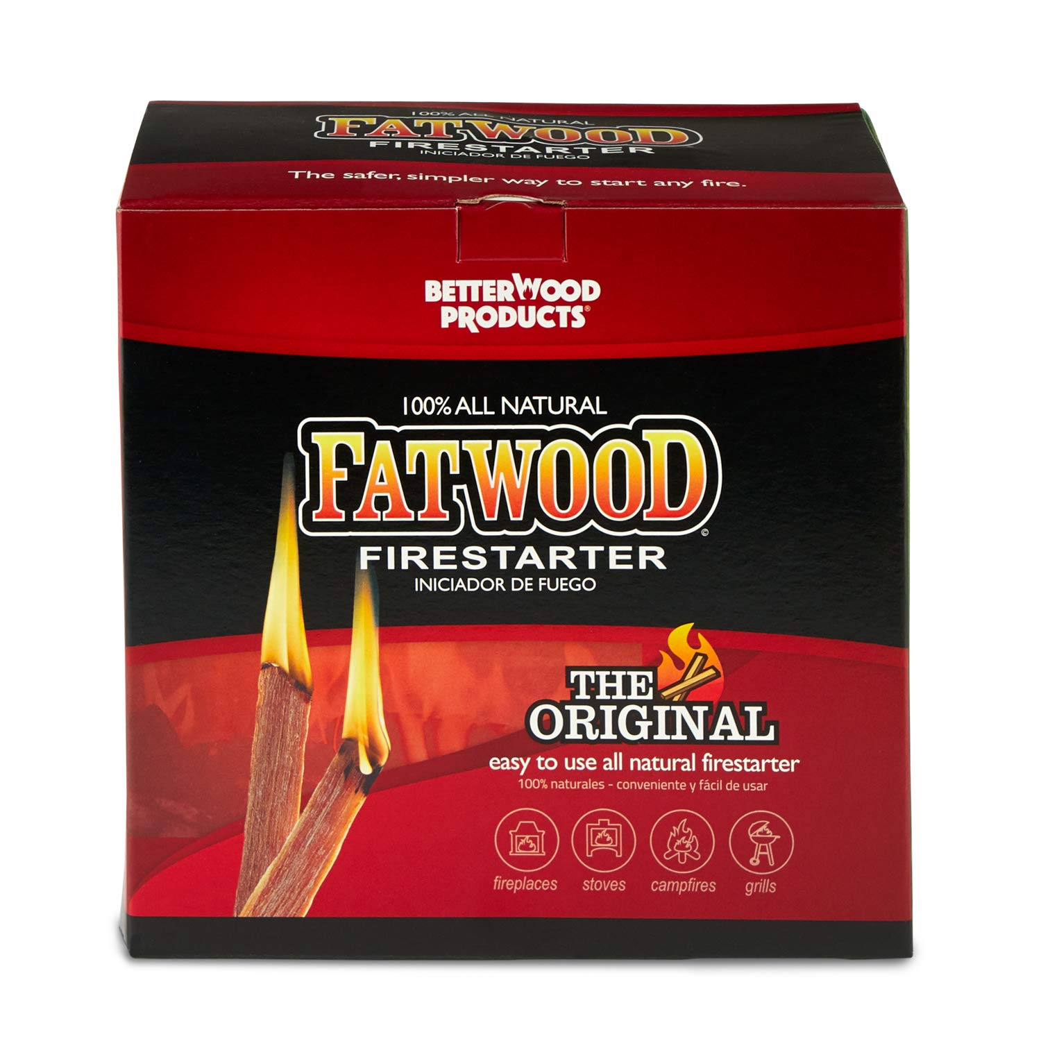 Fatwood Firestarter Box, 5-Pounds