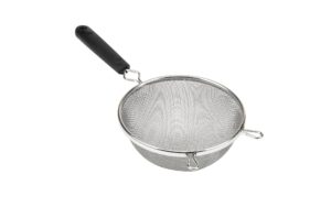 goodcook good cook 6-inch strainer aluminum mesh, medium, black & silver