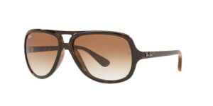 ray-ban sunglasses tortoise frame, brown lenses, 59mm