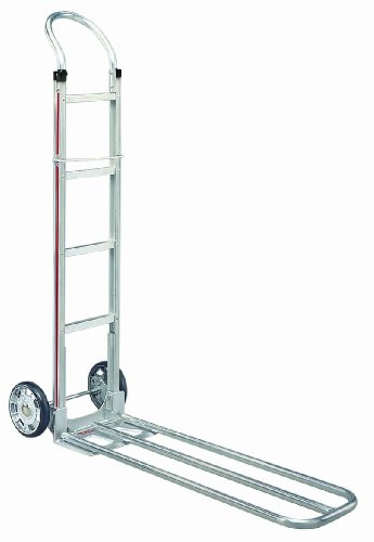 Magline HSK811AA1-5 Two-Wheel Snack Hand Truck, U-Loop Handle, Mold-On Rubber Wheels, 500 lb. Capacity