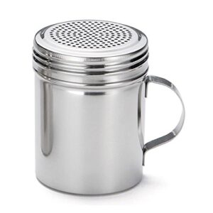 tablecraft 10-ounce stainless steel dredge,chrome