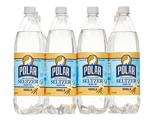 Polar Seltzer Water Bottles No Sodium and No Calories 33.8 Fl. Oz, (Pack of 12) (Vanilla)11