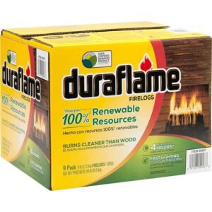 duraflame natural fire logs 6 lb - case of 9 (Оnе Расk)