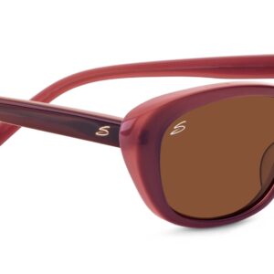 Serengeti Cosmopolitan Bagheria Sunglasses, Polarized Drivers, Wine