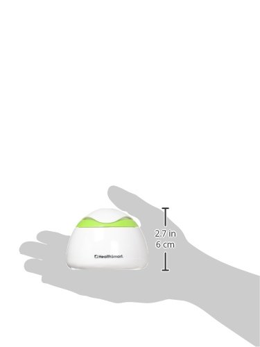 HealthSmart Travel Mate Personal Ultrasonic Small Personal Cool Air Mist USB Compact Travel Humidifier, Relief for Dry Skin, Compact and Personal, Quiet, Filter Free, FSA Eligible Humidifier, White