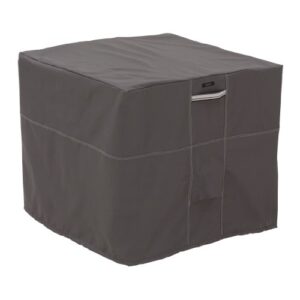 classic accessories ravenna water-resistant 34 inch square air conditioner cover, patio furniture covers