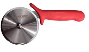 dexter-russell-p177ar-pcp 4" pizza cutter, red handle