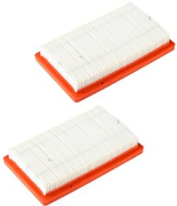 kohler small engine air filter fits husqvarna, xt-6 and xt-7 kohler engines 5-5/8" x 3-1/2" (2 pack)