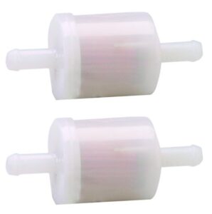 briggs & stratton 2 pack 5065k fuel filter 60 micron replaces 691035