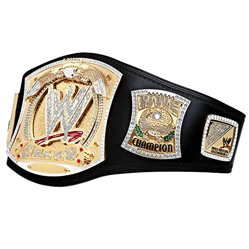 Official WWE Authentic WWE Championship Spinner Replica Title Belt,Multicoloured,One Size