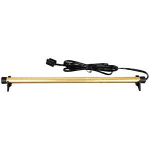 lockdown golden rod 24" dehumidifier rod with low profile design and easy installation for gun vault humidity control and rust prevention, made in usa