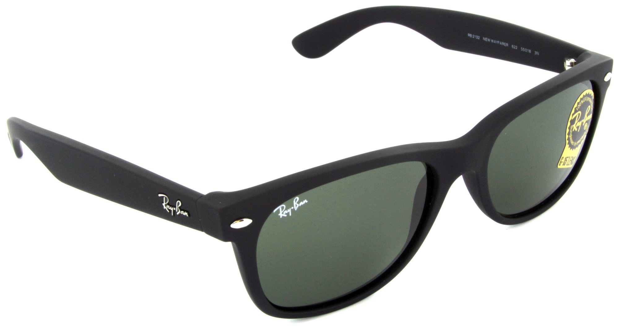 Ray-Ban RB2132 622 New Wayfarer Sunglasses 55MM