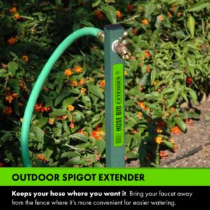 Yard Butler Hose Bib Extender - Easy to Use & Install Garden Watering Tool - Faucet Extender for Easy Lawn Care - Essential Gardening Supplies for Watering