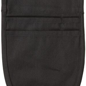 Uncommon Threads Unisex Pouch Apron for Restaurant and Work Uniform, Black