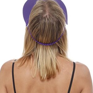 The Incredible Sunvisor - Available in Beautiful Solid Colors, Perfect for The Summer! (Black)