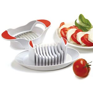 norpro tomato and soft cheese slicer white 8" x 4.5" x 3"