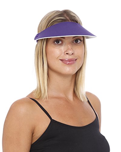 The Incredible Sunvisor - Available in Beautiful Solid Colors, Perfect for The Summer! (Black)