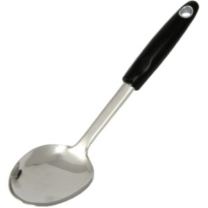 chef craft select heavy duty basting spoon, 12 inch, stainless steel