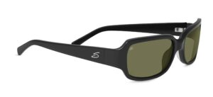 serengeti annalisa sunglasses, black frame, polarized 555nm lens