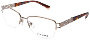 versace ve1220b eyeglass frames 1052-52 - copper ve1220b-1052-52