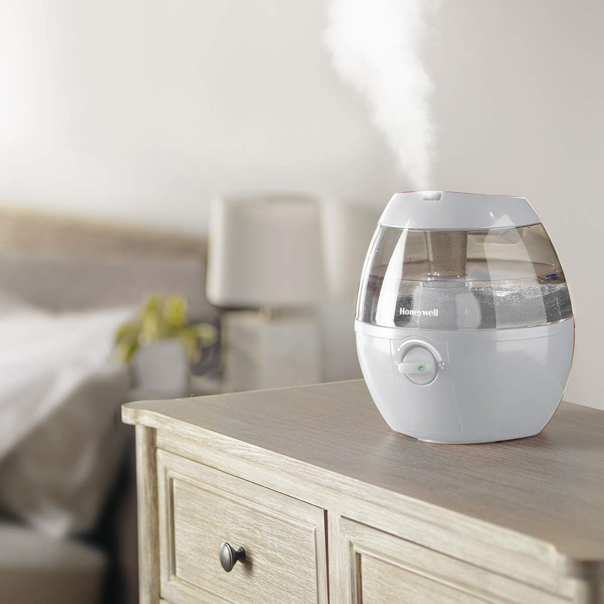 Honeywell HUL520W MistMate Ultrasonic Cool Mist Humidifier, White – Cool Mist Humidifier for Bedroom, Home or Office