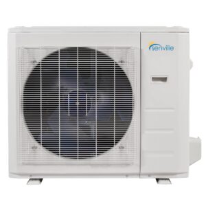 Senville SENA-30HF/T Tri Zone Mini Split Air Conditioner Heat Pump, 28000 BTU, Works with Alexa, White