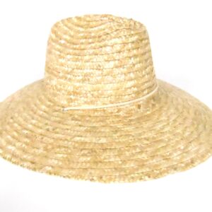 Wide Brim Shade Hat Universal Fit Beach Straw Hat Lifeguard Hat Tan