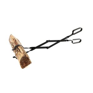 epica fireplace tongs, 26" long, log grabber