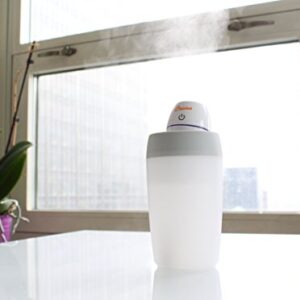 Crane USA INC EE-5950 Travel Ultrasonic Cool Mist Humidifier, 8-Ounces, 1 Count (Pack of 1), White