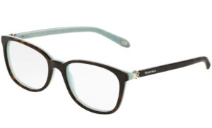 tiffany & co. tf2109hb - 8134 eyeglasses havana/blue frames 53mm