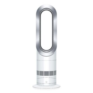 dyson hot+cool™ am09 jet focus heater and fan, white/silver