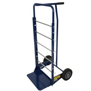 current tools 510 reel truck - 24" wide heavy duty cable hand cart with large wheels & five 5/8" spindles