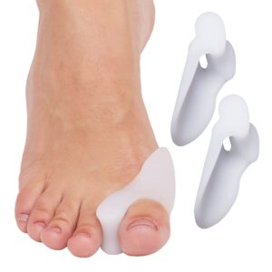 zentoes bunion protector with attached toe separator, pack of 4