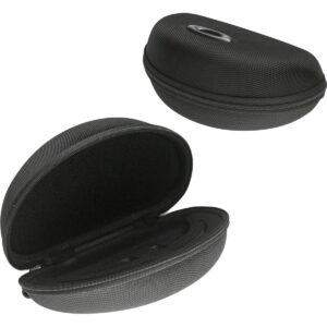 oakley soft vault sunglass case, black/radar array, one size