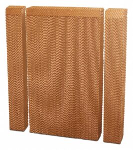 evaporative cooler pad, 35-1/2"h x 36-1/4"w x 2"d, residential/commercial/industrial