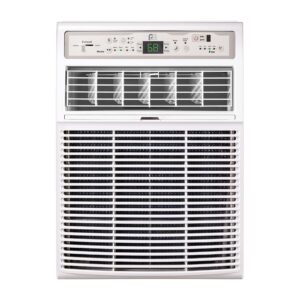 perfectaire 10,000 btu slider air conditioner window a/c - casement, 10000, gray