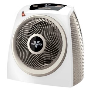 vornado avh10 space heater for home, 1500w/750w, fan only option, digital display with adjustable thermostat, advanced safety features, auto climate control, whole room electric heater for indoors