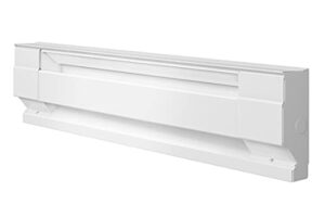 cadet f series 30" electric baseboard heater (model: 2f500-1w part: 05530), 1710 btu, 120 volt, 500 watt, white