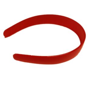 CoverYourHair Plastic Hairbands - Hard Headbands - 12 Pack Dark Colors