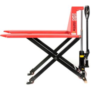 global industrial manual high lift skid jack truck, 27 x 45, 2200 lb. capacity