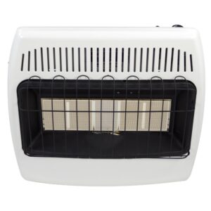 Dyna-Glo IR30PMDG-1 30,000 BTU Liquid Propane Infrared Vent Free Wall Heater White