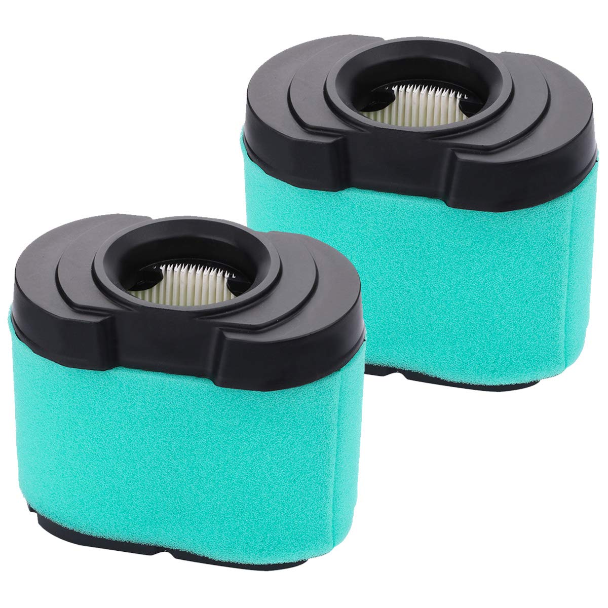 HIPA (Pack of 2) 792105 276890 Air Filter Cartridge for Briggs and Stratton 593435 593240 407777 40G777 40H777 445667 445877 44H777 Engine Lawn Mower Z425 GY21057 MIU11515 MIU11517