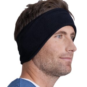 Tough Headwear Fleece Ear Warmer Headband For Women & Men, Winter Headband, Running Ear Muffs, Ear Covers for Cold Weather