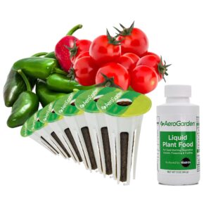 aerogarden salsa garden seed pod kit (6-pod)