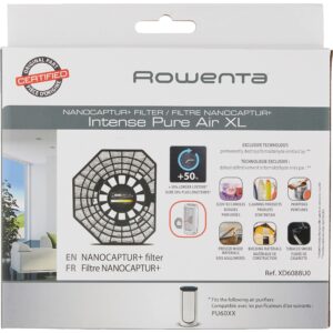 Rowenta XD6086 NanoCaptur Filter Formaldehyde Remover for PU6020 and PU6010 Intense Pure Air XL Purifier