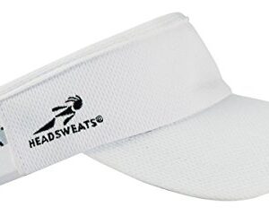 Headsweats Moisture Wicking Performane Supervisor, WHITE, One Size