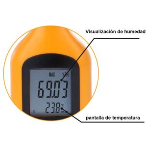 Mengshen® Digital Temperature and Humidity Meter - with Dew Point and Wet Bulb Temperature - Battery Included, M86