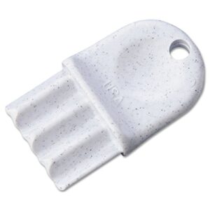 san jamar n16 key for plastic tissue dispenser r2000, r4000, r4500 r6500, r3000, r3600, t1790, white