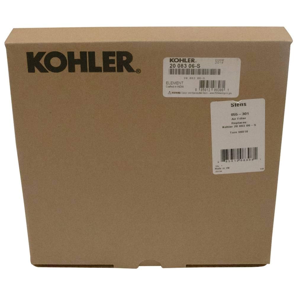 Stens 055-301 Kohler 20 083 06-S Air Filter